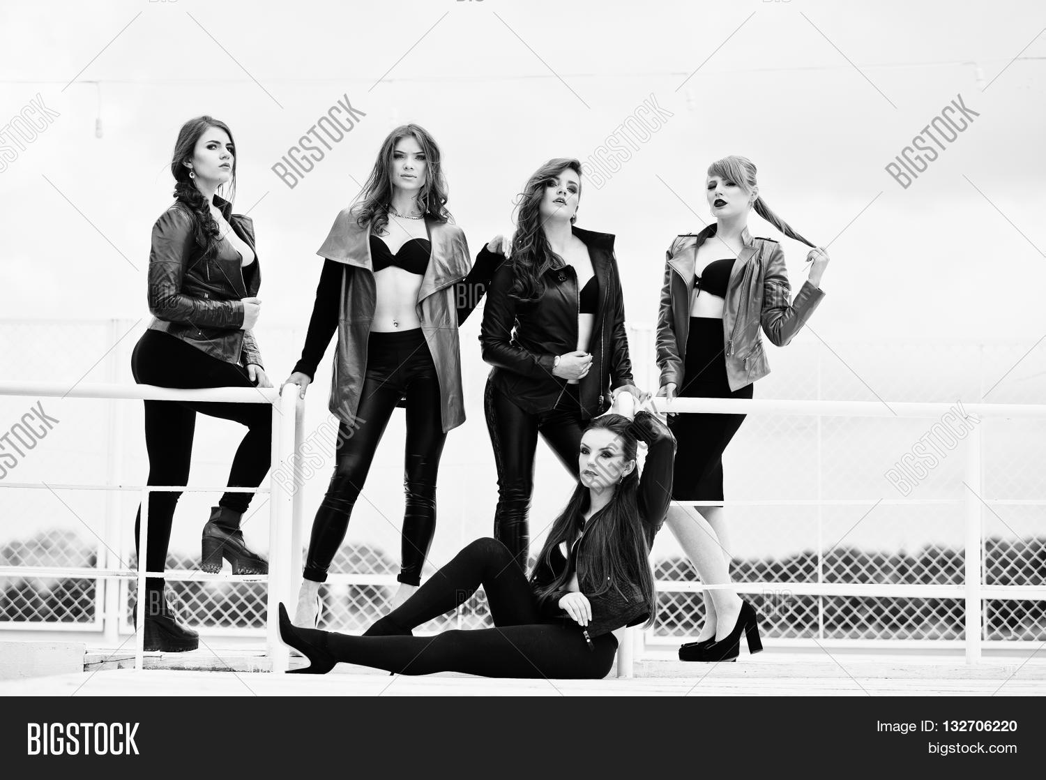 Group Sexy Models Image And Photo Free Trial Bigstock