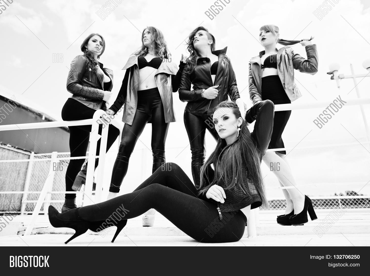 Group Sexy Models Image And Photo Free Trial Bigstock