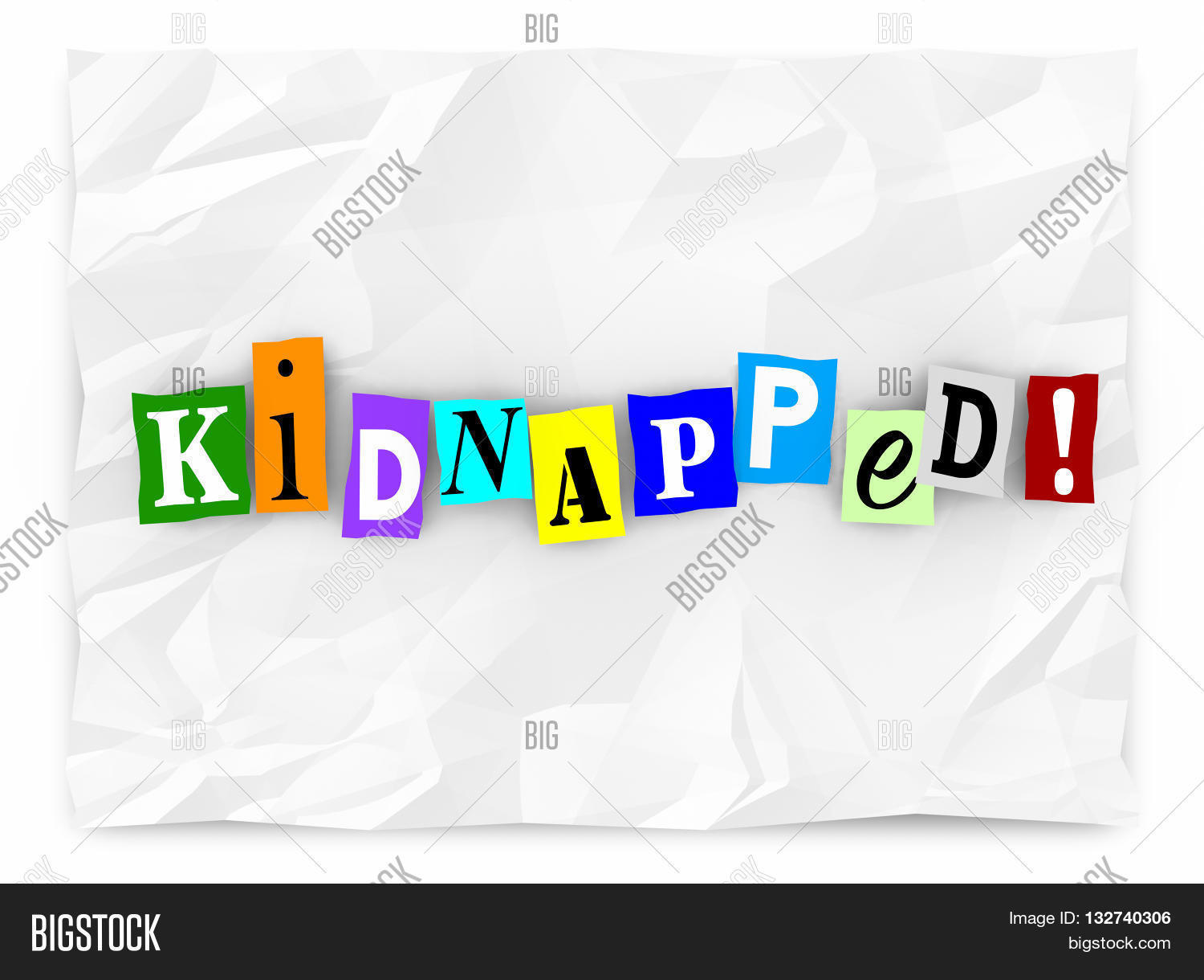 Kidnapped Word Ransom Image & Photo (Free Trial) | Bigstock