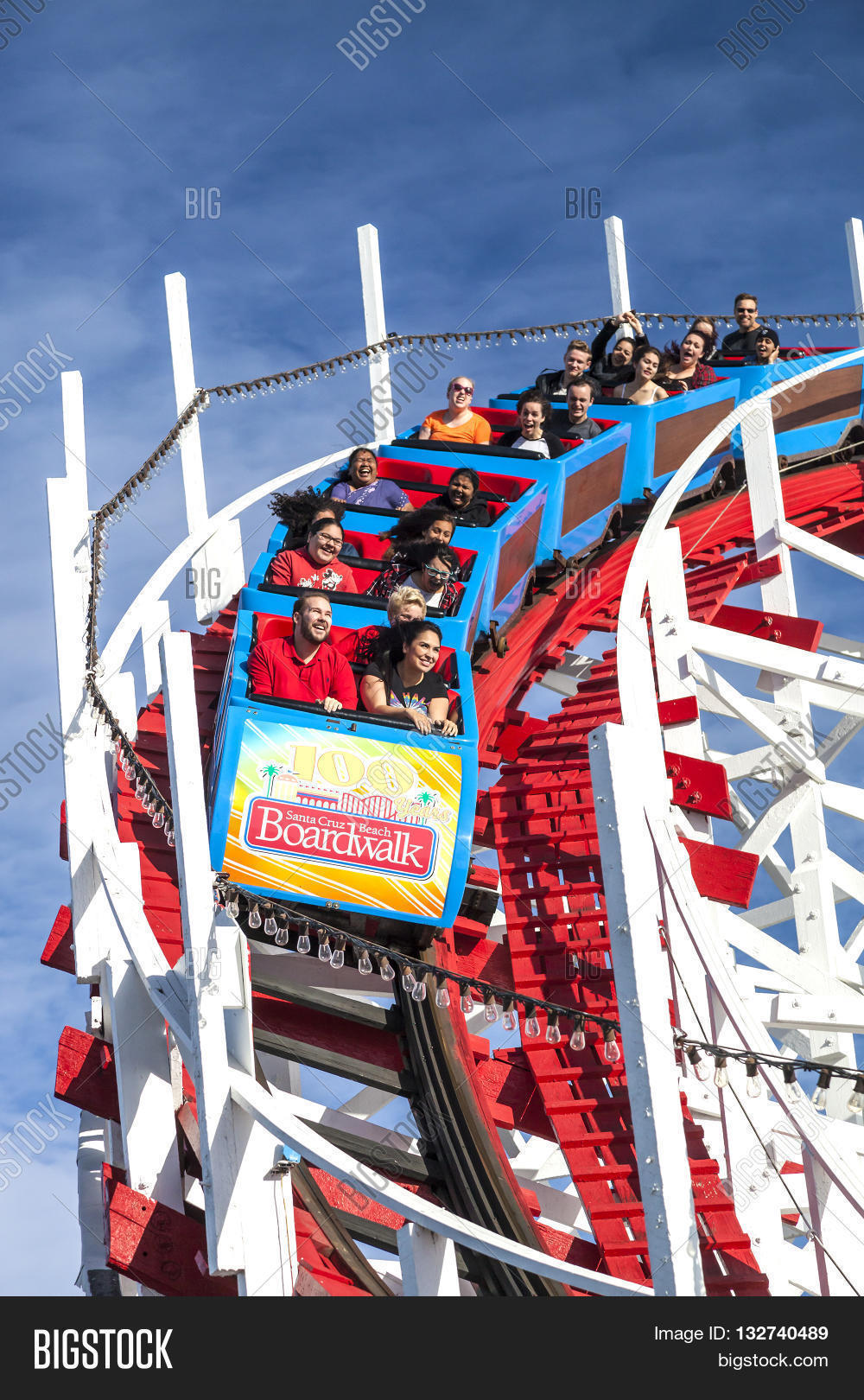 People On Giant Dipper Image & Photo (Free Trial) | Bigstock