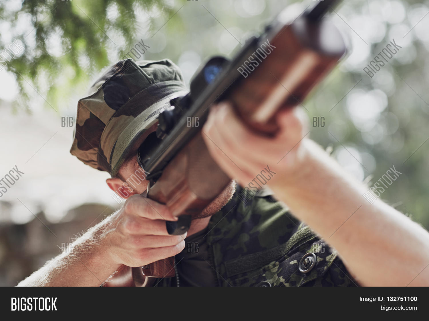 Hunting, War, Army Image & Photo (Free Trial) | Bigstock
