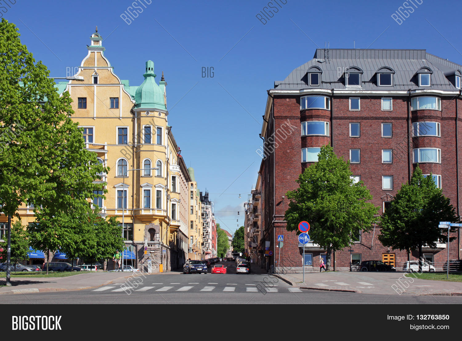 Finland City Street