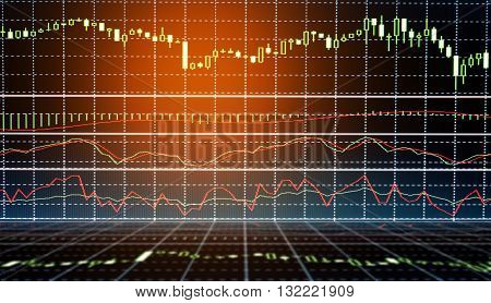 Stock Exchange Chart Image & Photo (Free Trial) | Bigstock