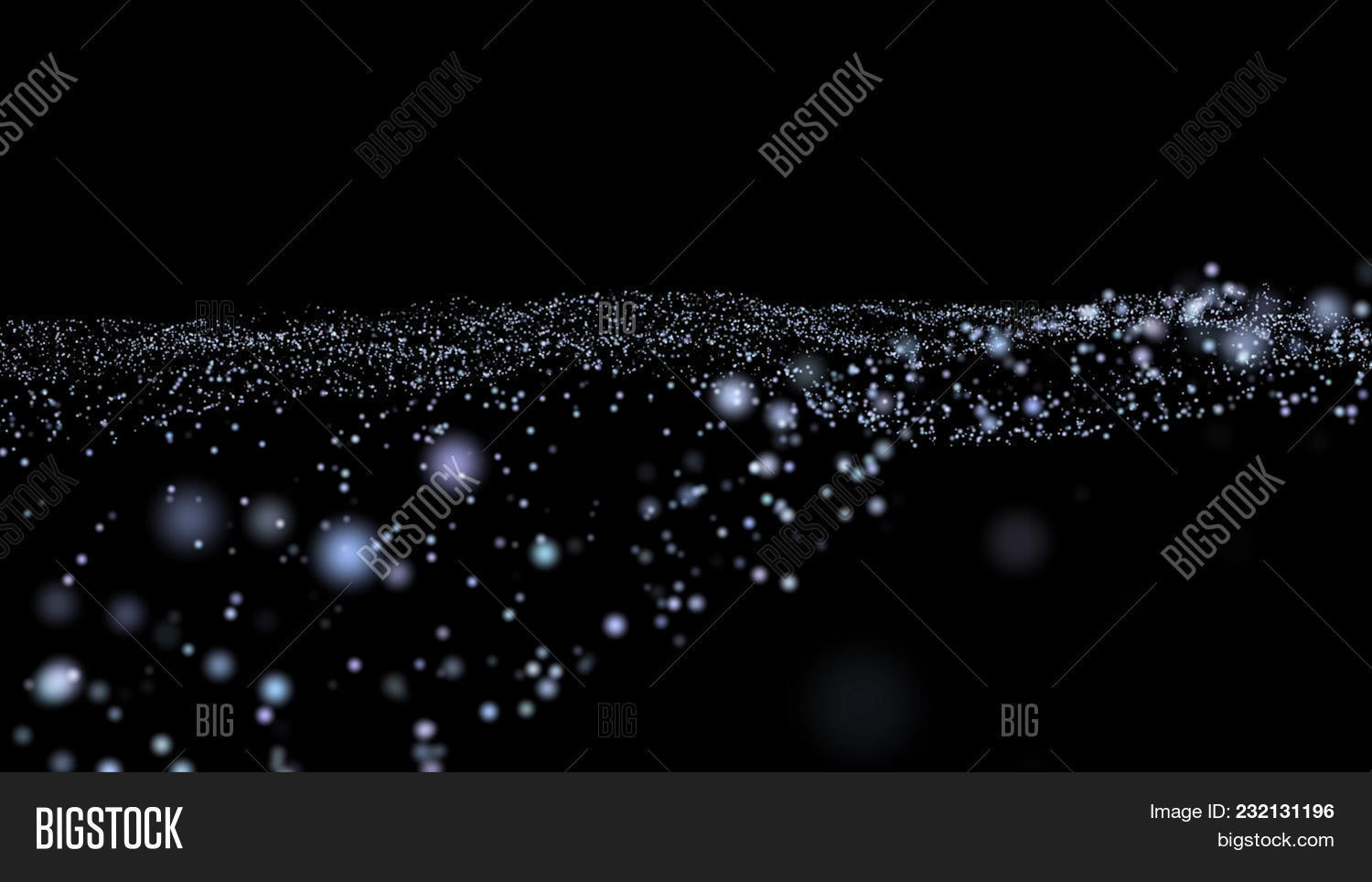 Blue White Waves Light Image & Photo (Free Trial) | Bigstock