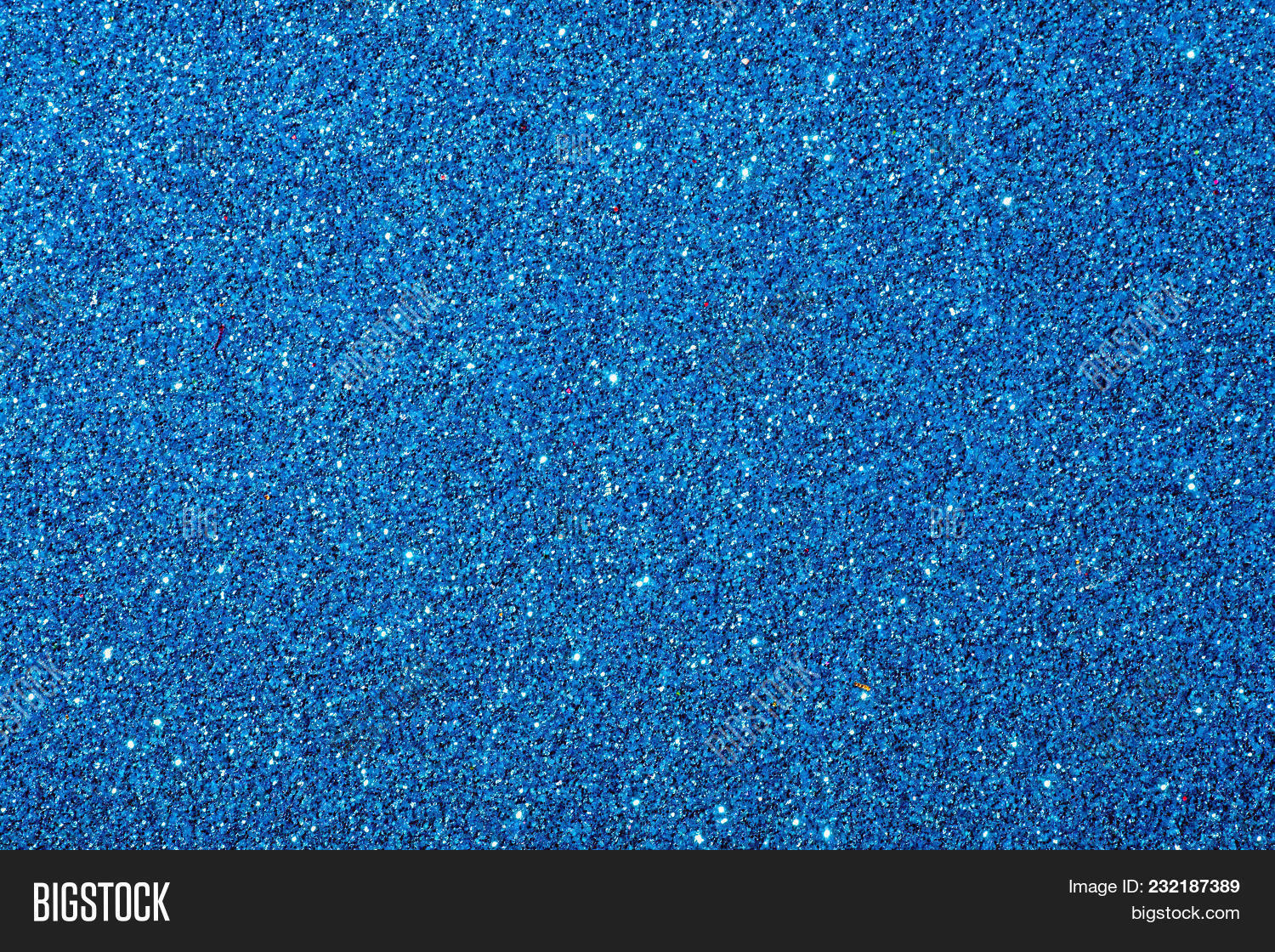 Blue Glitter Texture