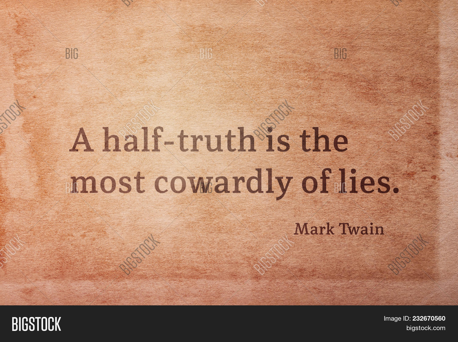 Half-truth Most Image & Photo (Free Trial) | Bigstock