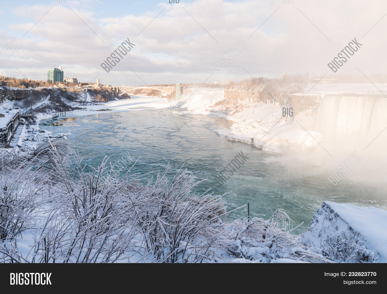 Niagara Falls Snow Ice Image & Photo (Free Trial) | Bigstock