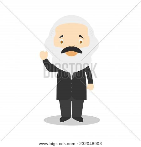 Karl Marx Cartoon Vector & Photo (Free Trial) | Bigstock