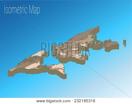 Map World Isometric Vector & Photo (Free Trial) | Bigstock