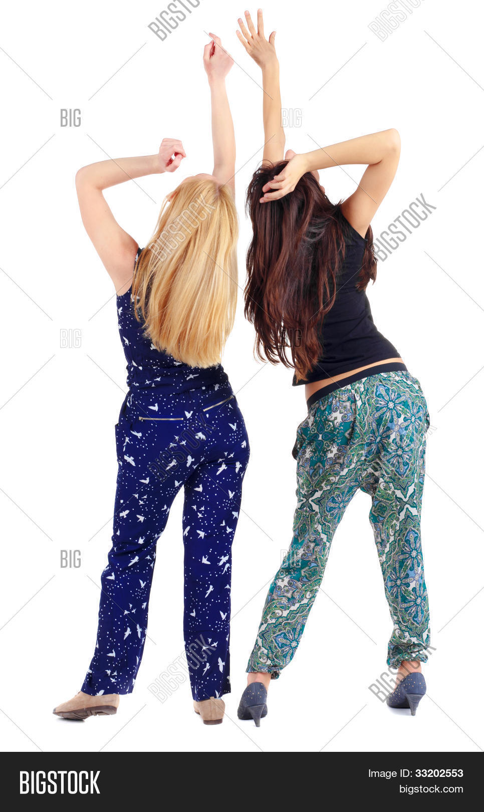 Back View Two Image & Photo (Free Trial) | Bigstock