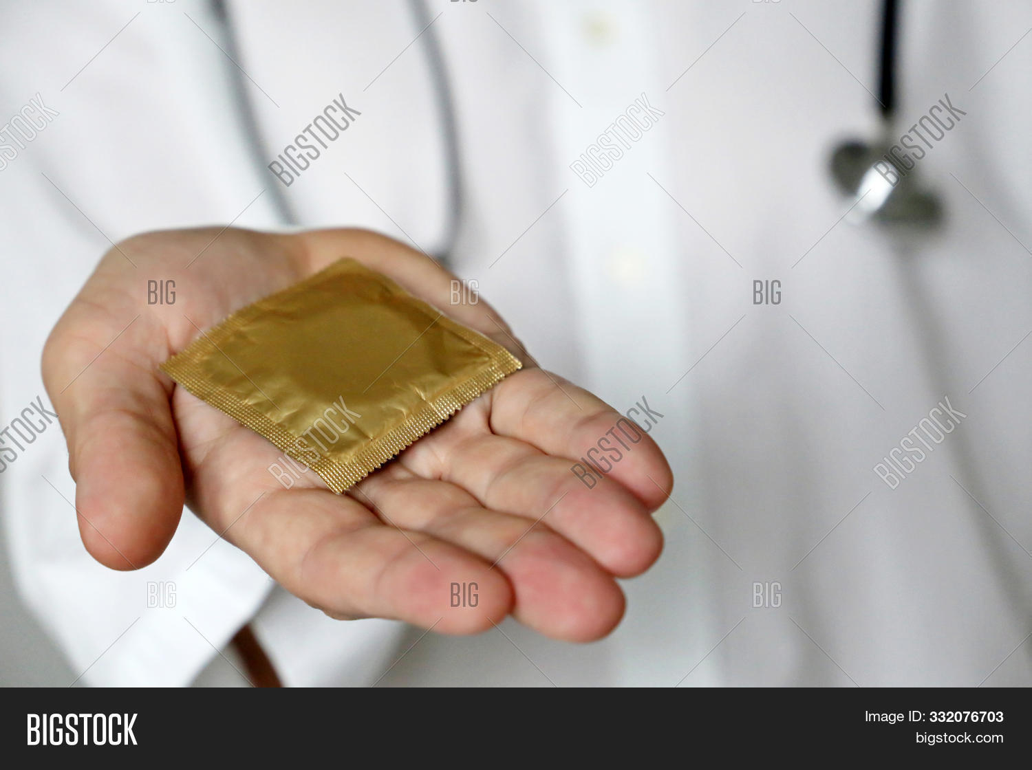 Doctor Giving Condom Image And Photo Free Trial Bigstock