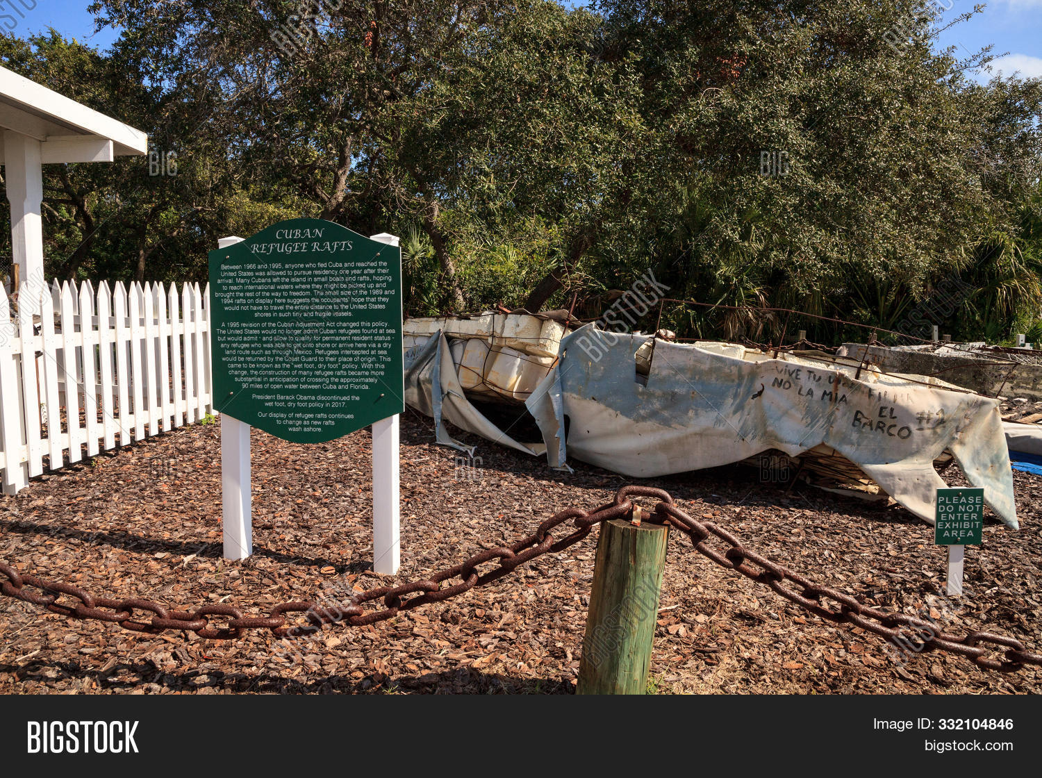 Cuban Rafts Displayed Image & Photo (Free Trial) | Bigstock
