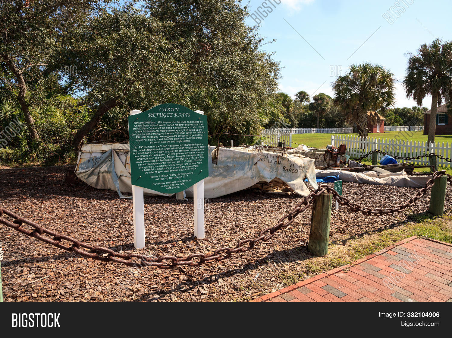 Cuban Rafts Displayed Image & Photo (Free Trial) | Bigstock