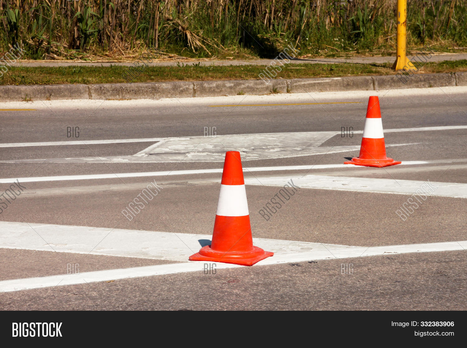 Work On Road. Image & Photo (Free Trial) | Bigstock