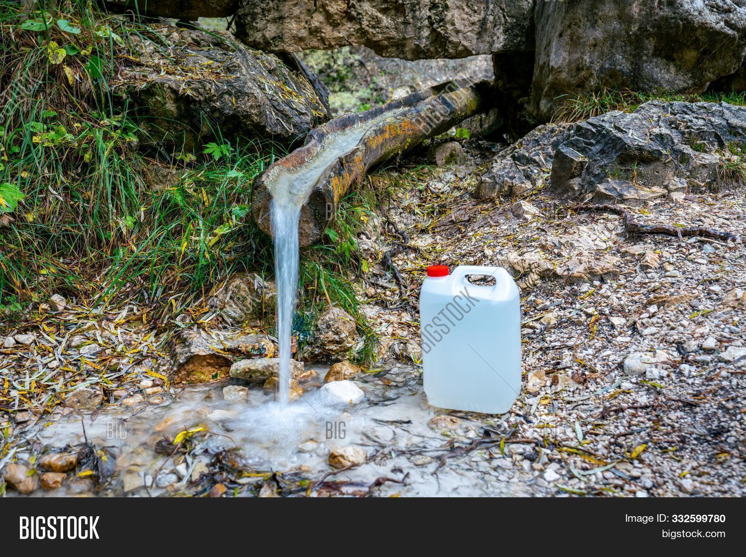 Filling Fresh Water Image & Photo (Free Trial) | Bigstock