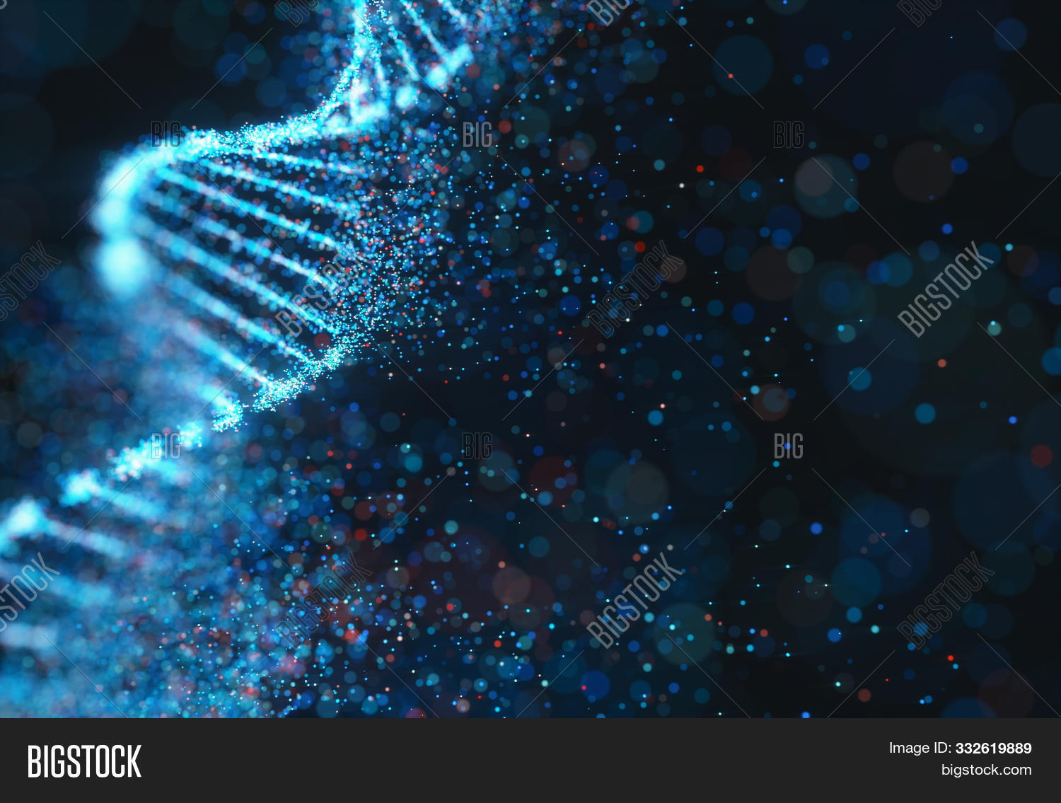 Colorful Dna Molecule Image & Photo (Free Trial) | Bigstock