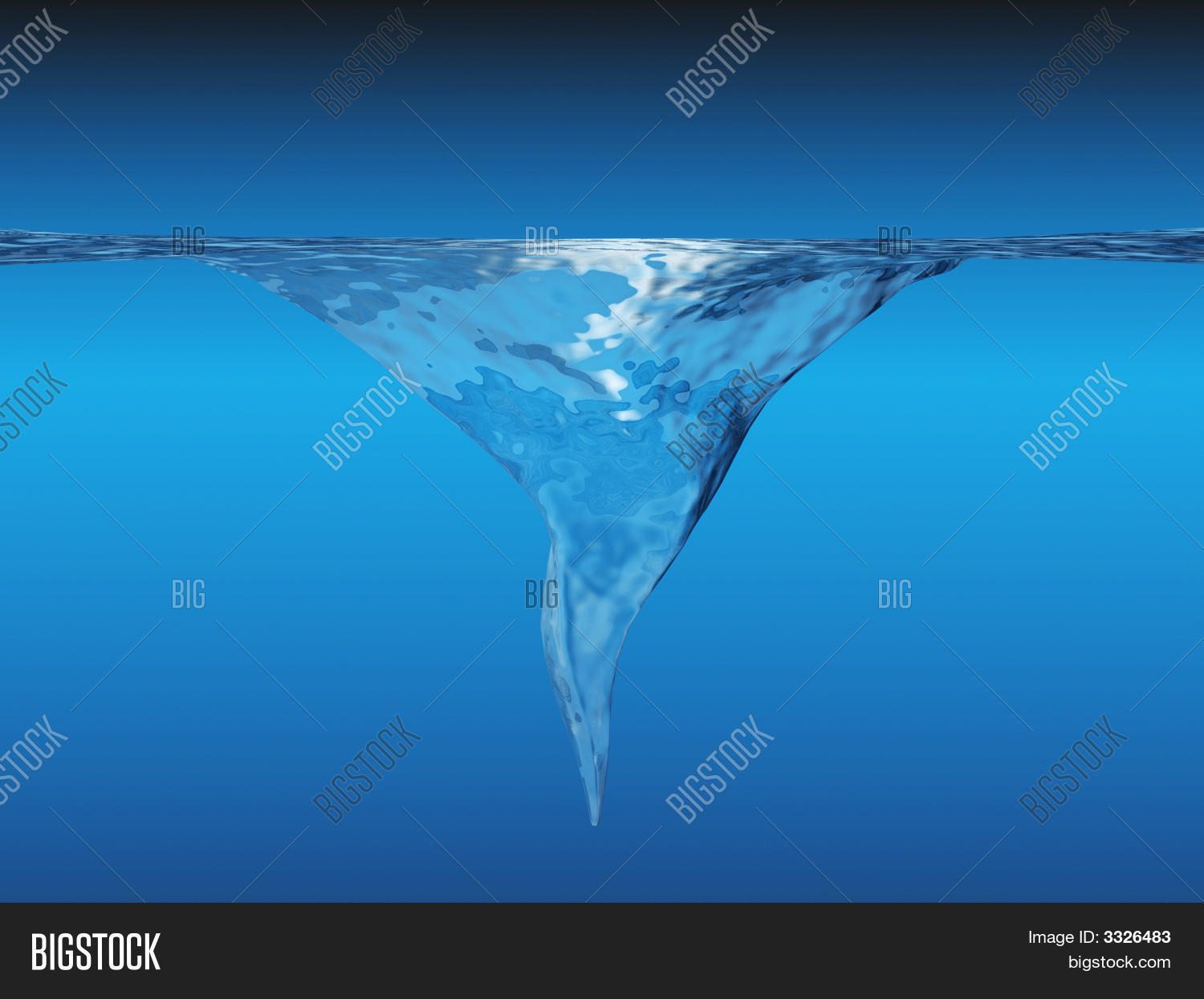 Under Water Whirlpool Image & Photo (Free Trial) | Bigstock