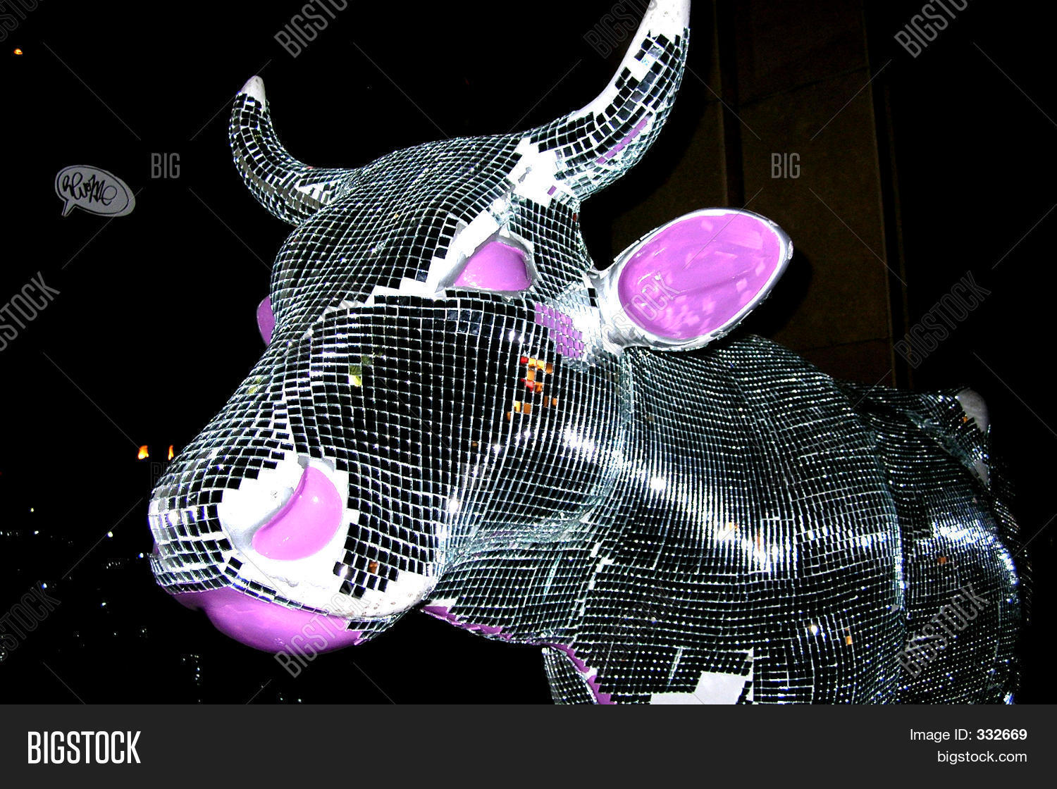 Disco Cow Image & Photo (Free Trial) | Bigstock
