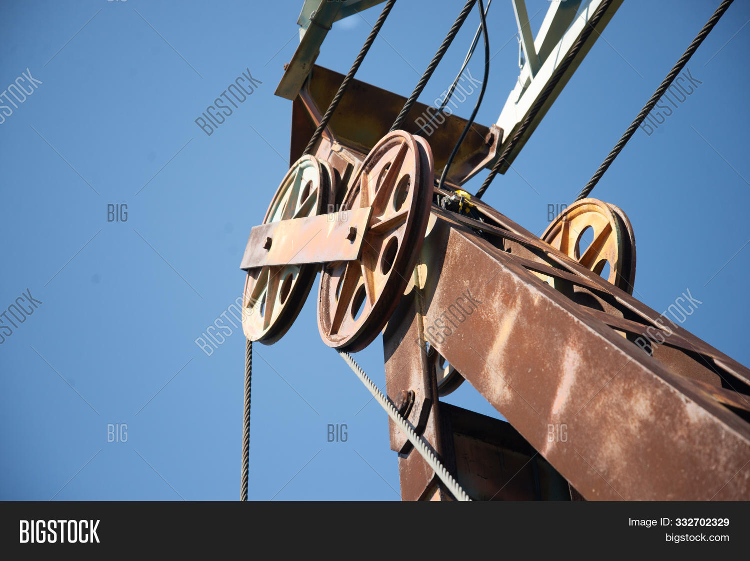 Steel Cable Winch. Image & Photo (Free Trial) | Bigstock