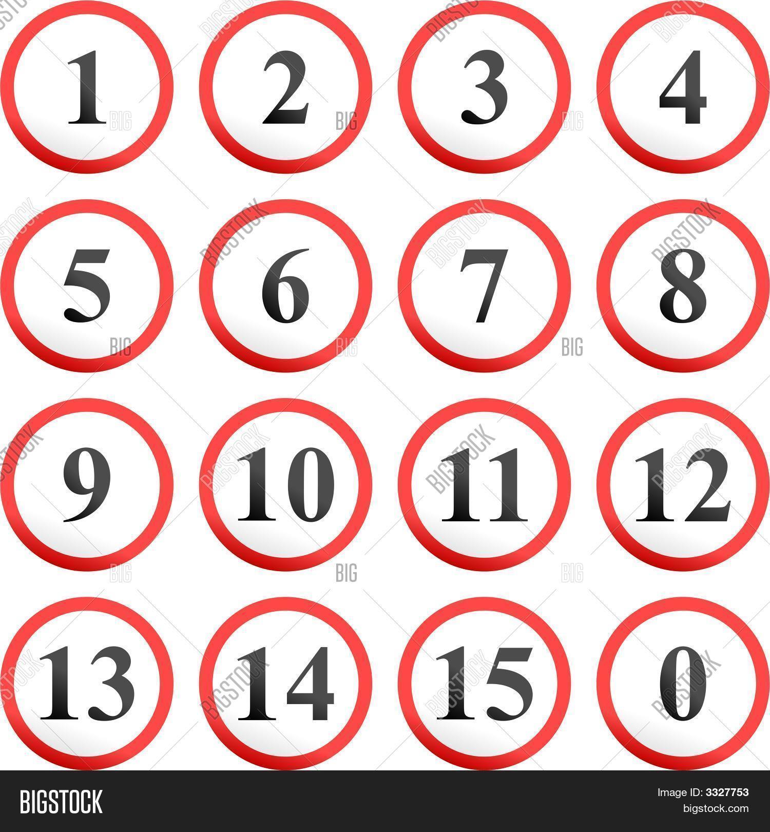 Round Road Signs Image & Photo (Free Trial) | Bigstock