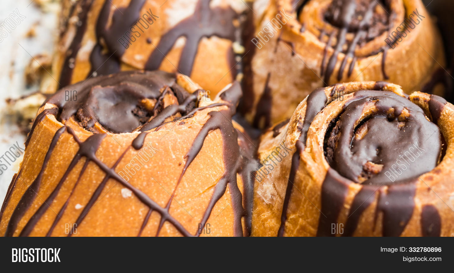 Chocolate Roll Pastry Image & Photo (Free Trial) | Bigstock