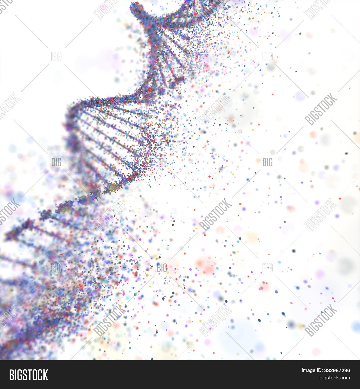Colorful Dna Molecule Image & Photo (Free Trial) | Bigstock
