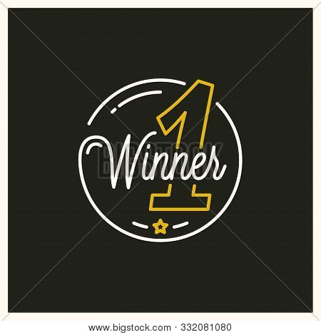Winner Place Logo. Vector & Photo (Free Trial) | Bigstock