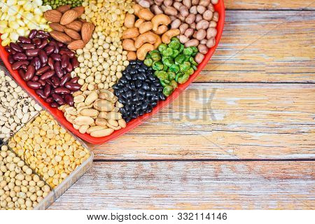 Collage Various Beans Image & Photo (Free Trial) | Bigstock