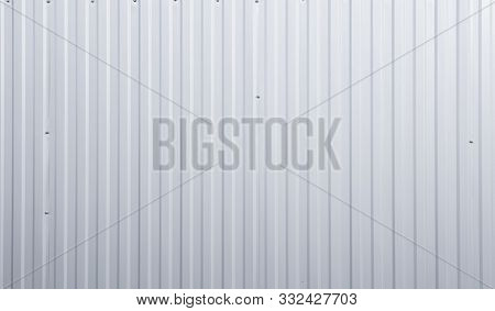White Corrugated Metal Image & Photo (Free Trial) | Bigstock
