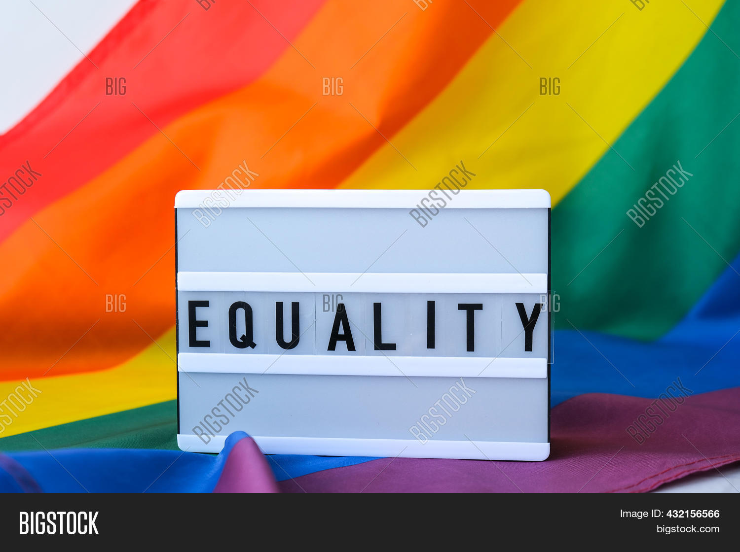 Rainbow Flag Lightbox Image & Photo (Free Trial) | Bigstock
