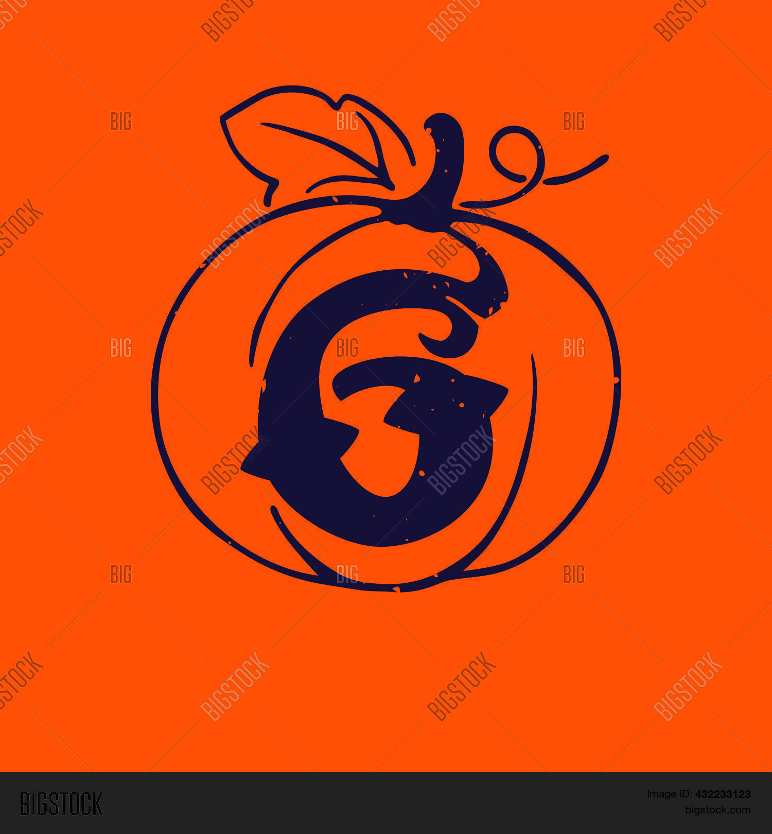 Number Six Logo Vector & Photo (Free Trial) | Bigstock