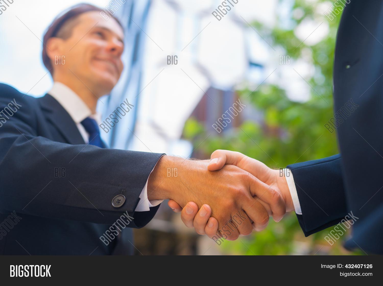 Handshake Close-. Image & Photo (Free Trial) | Bigstock