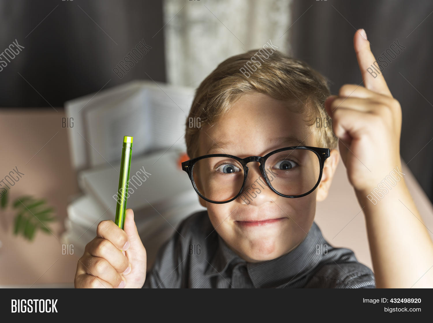 Smart Boy Glasses Image & Photo (Free Trial) | Bigstock