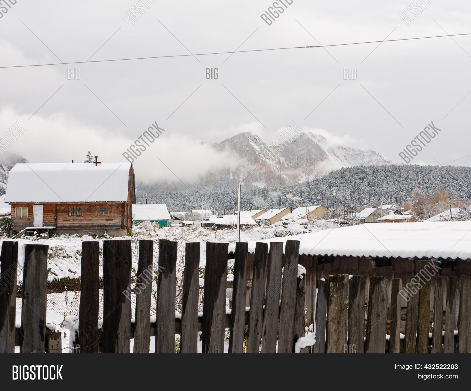 Russian Rural Village Image & Photo (Free Trial) | Bigstock