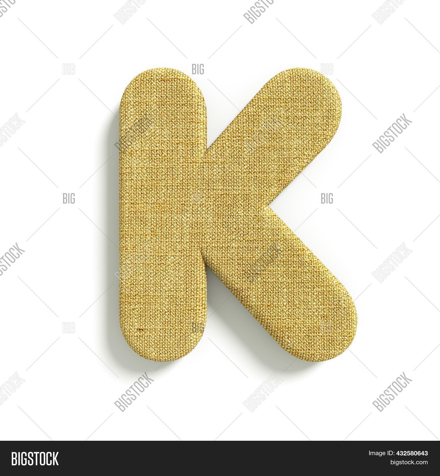 Hessian Letter K - Image & Photo (Free Trial) | Bigstock