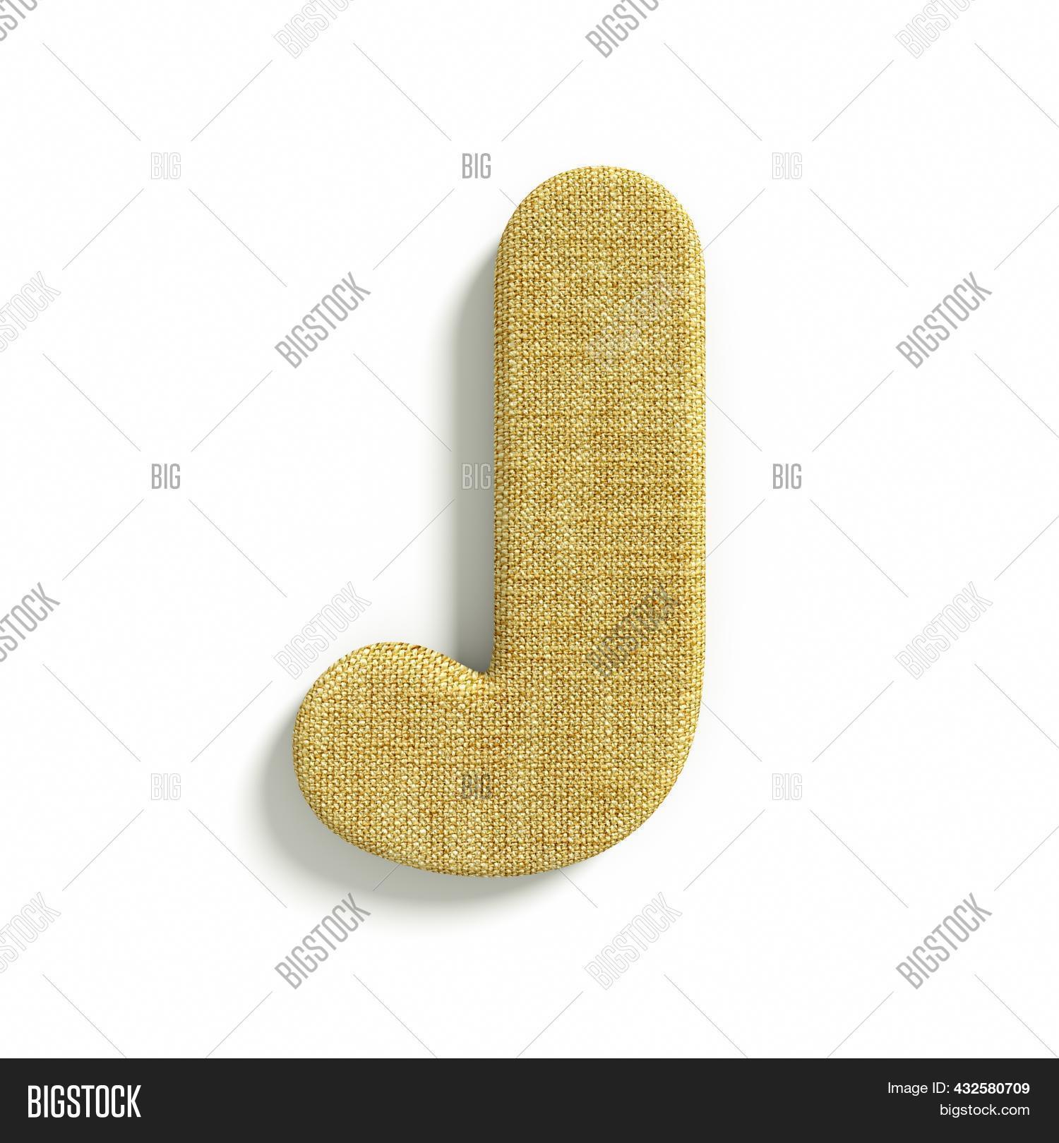 Hessian Letter J - Image & Photo (Free Trial) | Bigstock