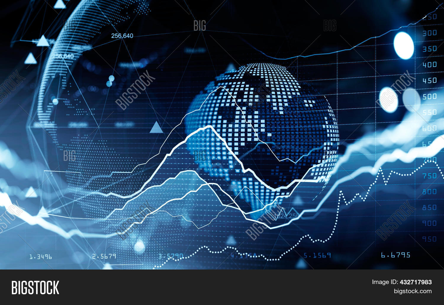 Financial Rising Graph Image & Photo (Free Trial) | Bigstock