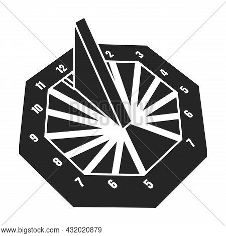 Sundial Vector Icon. Vector & Photo (Free Trial) | Bigstock
