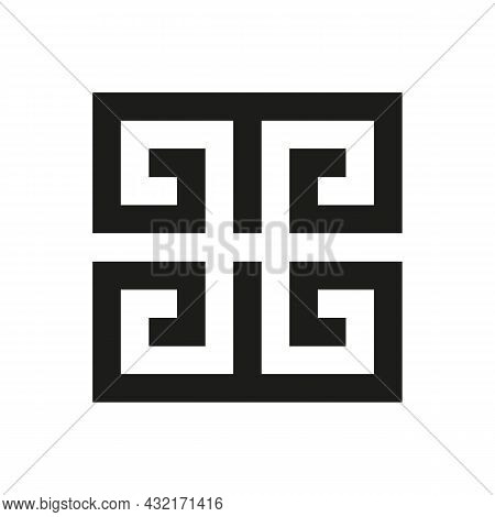 Greek Key Logo. Greek Vector & Photo (Free Trial) | Bigstock