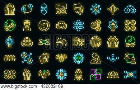 Crew Icons Set. Vector & Photo (Free Trial) | Bigstock