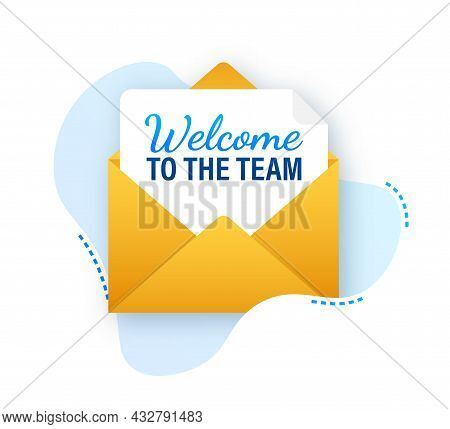 Icon Welcome Team Vector & Photo (Free Trial) | Bigstock