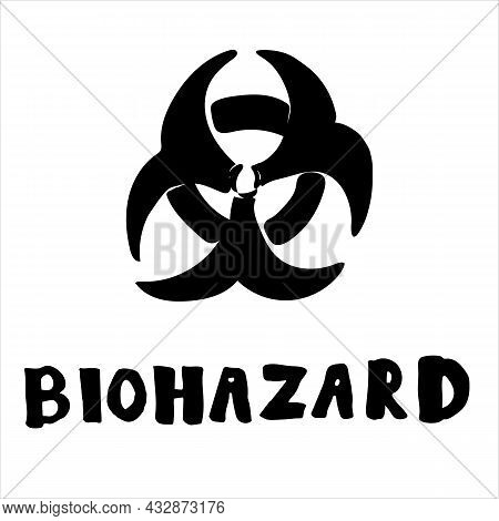Black White Biohazard Vector & Photo (Free Trial) | Bigstock