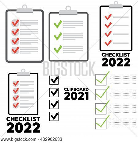 Clipboard Checklist Vector & Photo (Free Trial) | Bigstock