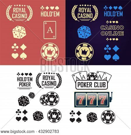 Lucky Seven Logo Gold Vector & Photo (Free Trial) | Bigstock