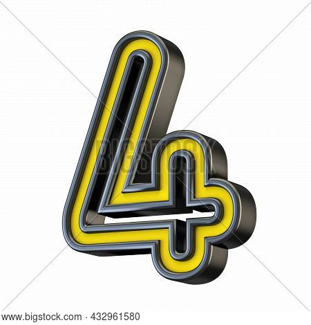 Yellow Black Outlined Image & Photo (Free Trial) | Bigstock