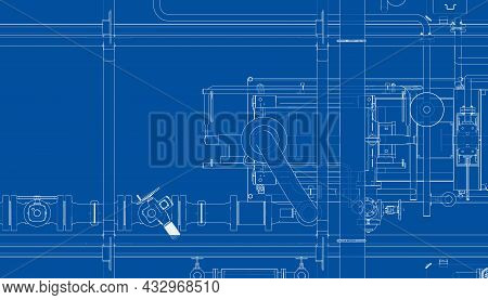Pump Station. Vector Vector & Photo (Free Trial) | Bigstock