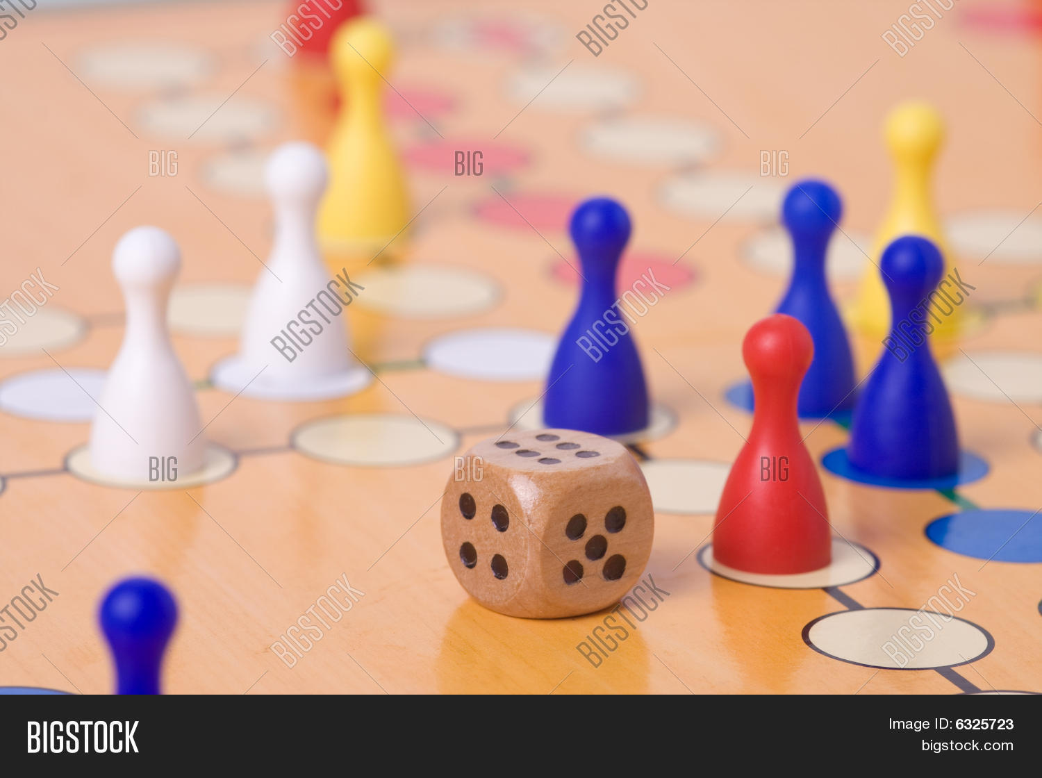 Board Game Color Pawns Image & Photo (Free Trial) | Bigstock