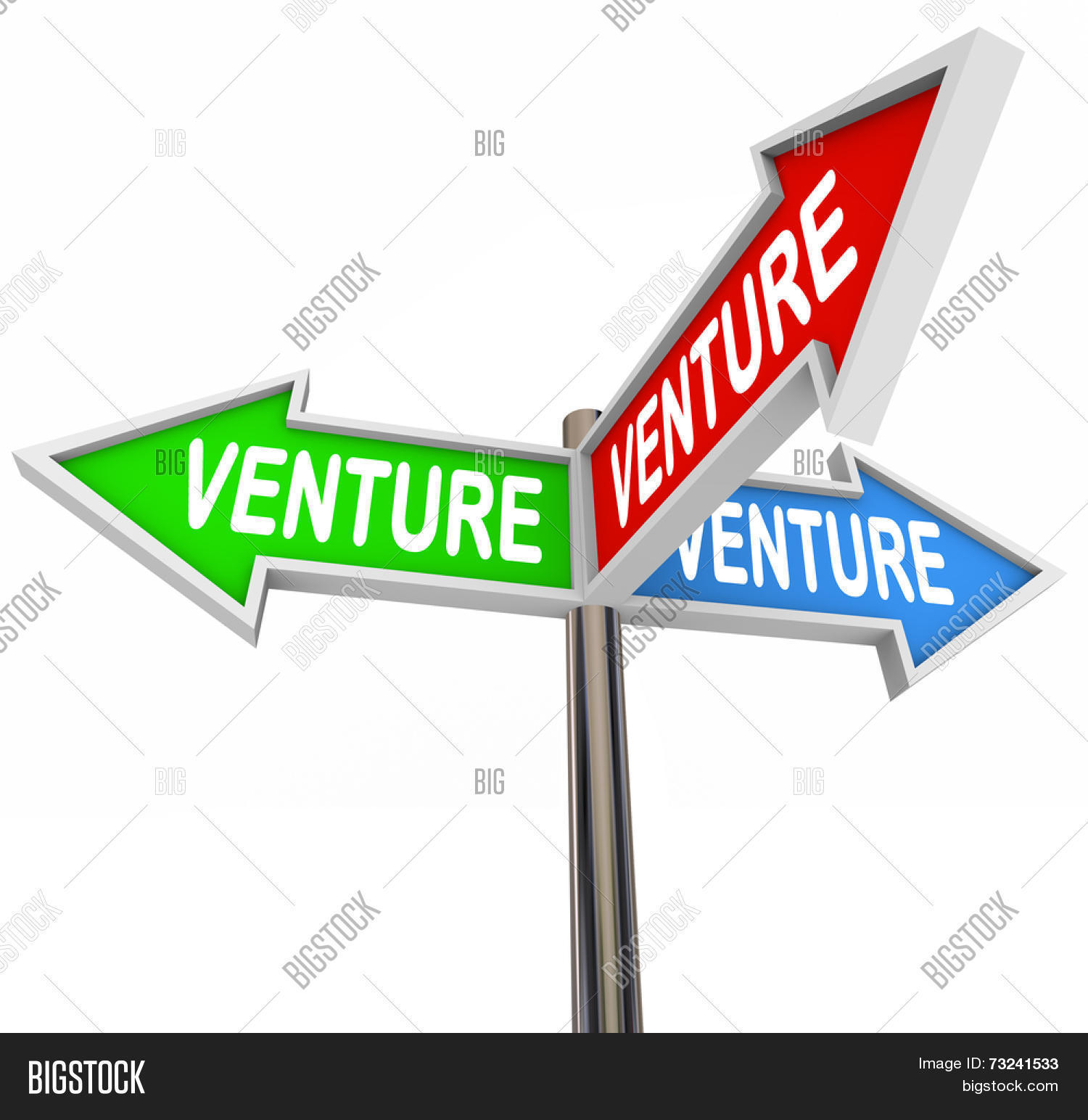 Venture Word On Three Image & Photo (Free Trial) | Bigstock