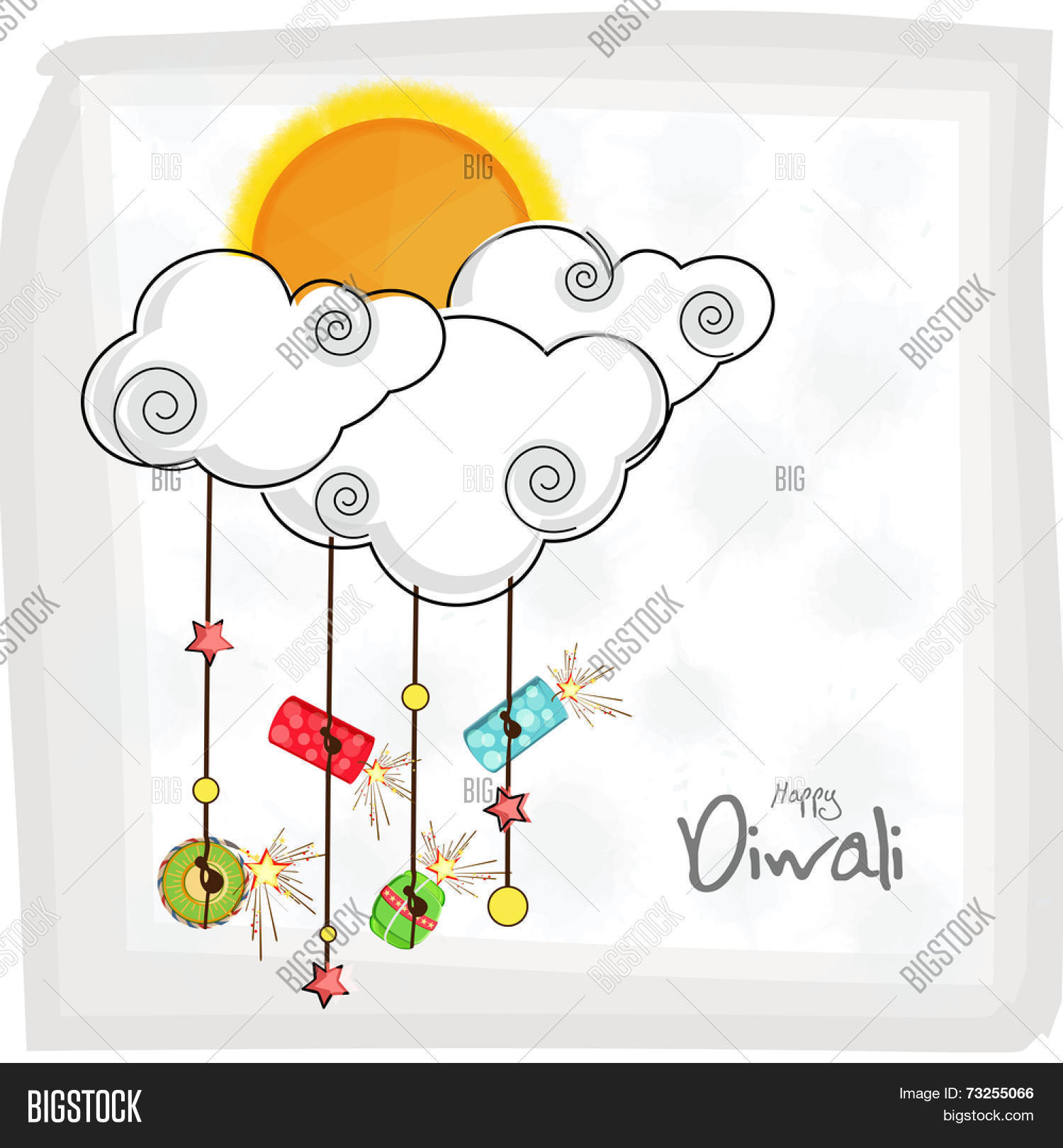 Hanging Fire Crackers Vector & Photo (Free Trial) | Bigstock