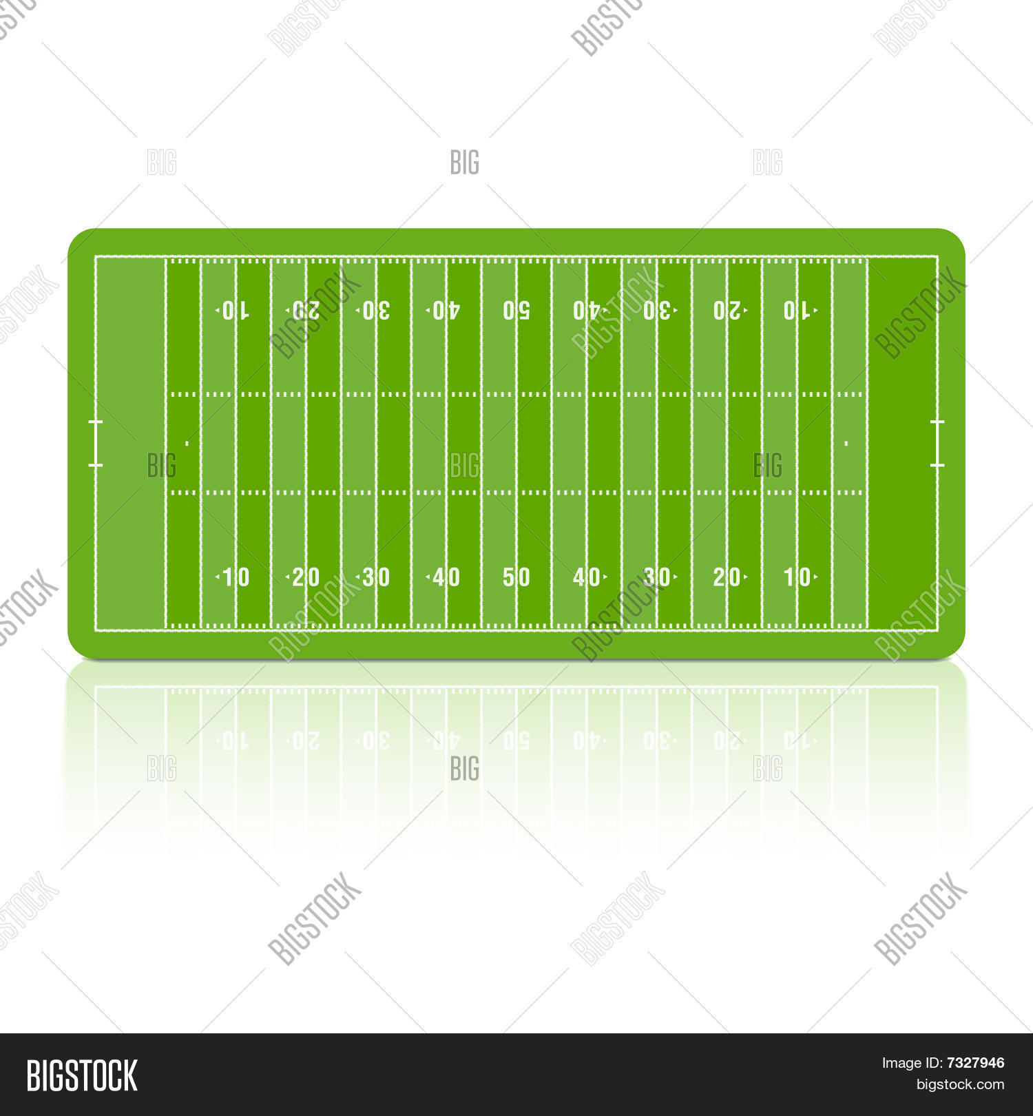 Football Field. Vector & Photo (Free Trial) | Bigstock